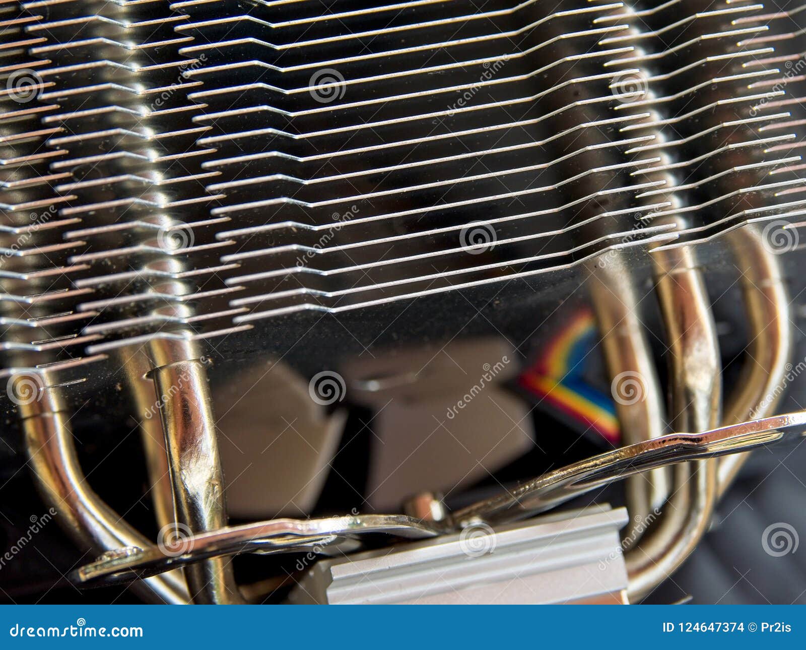 Computer chip cooling fan stock photo. Image of cooler - 124647374
