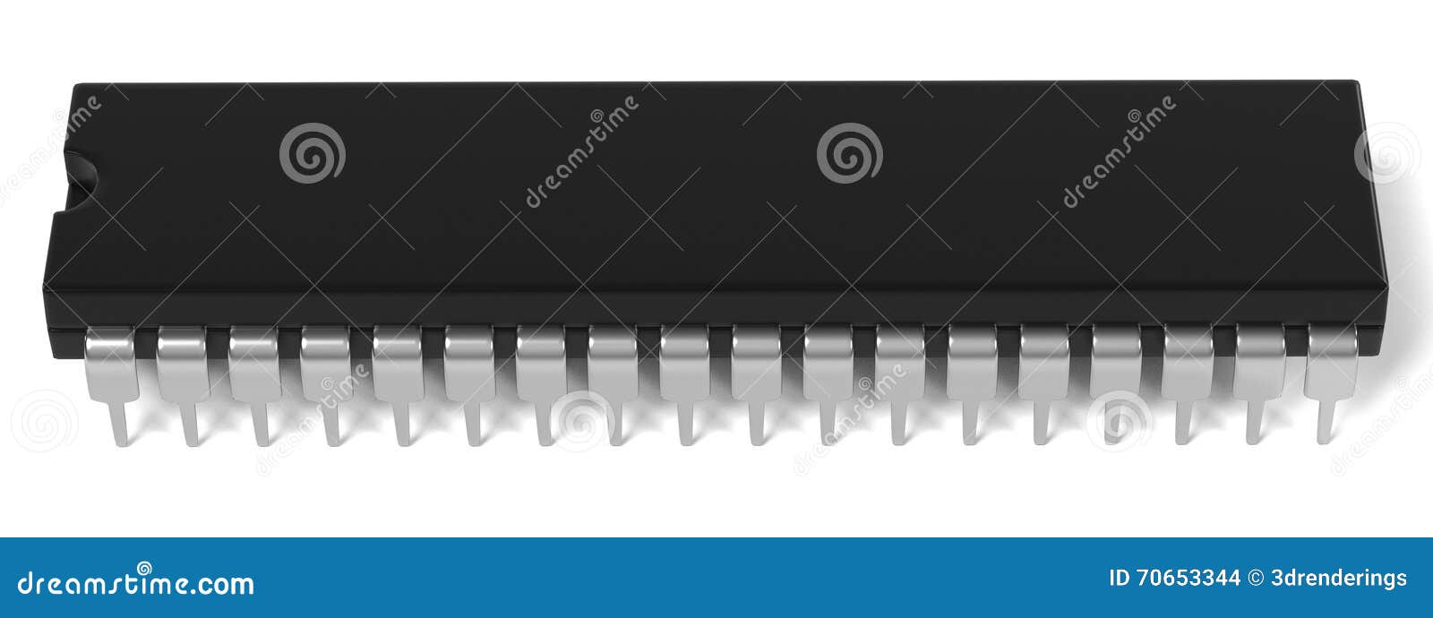 Computer chip stock illustration. Illustration of electronic - 70653344