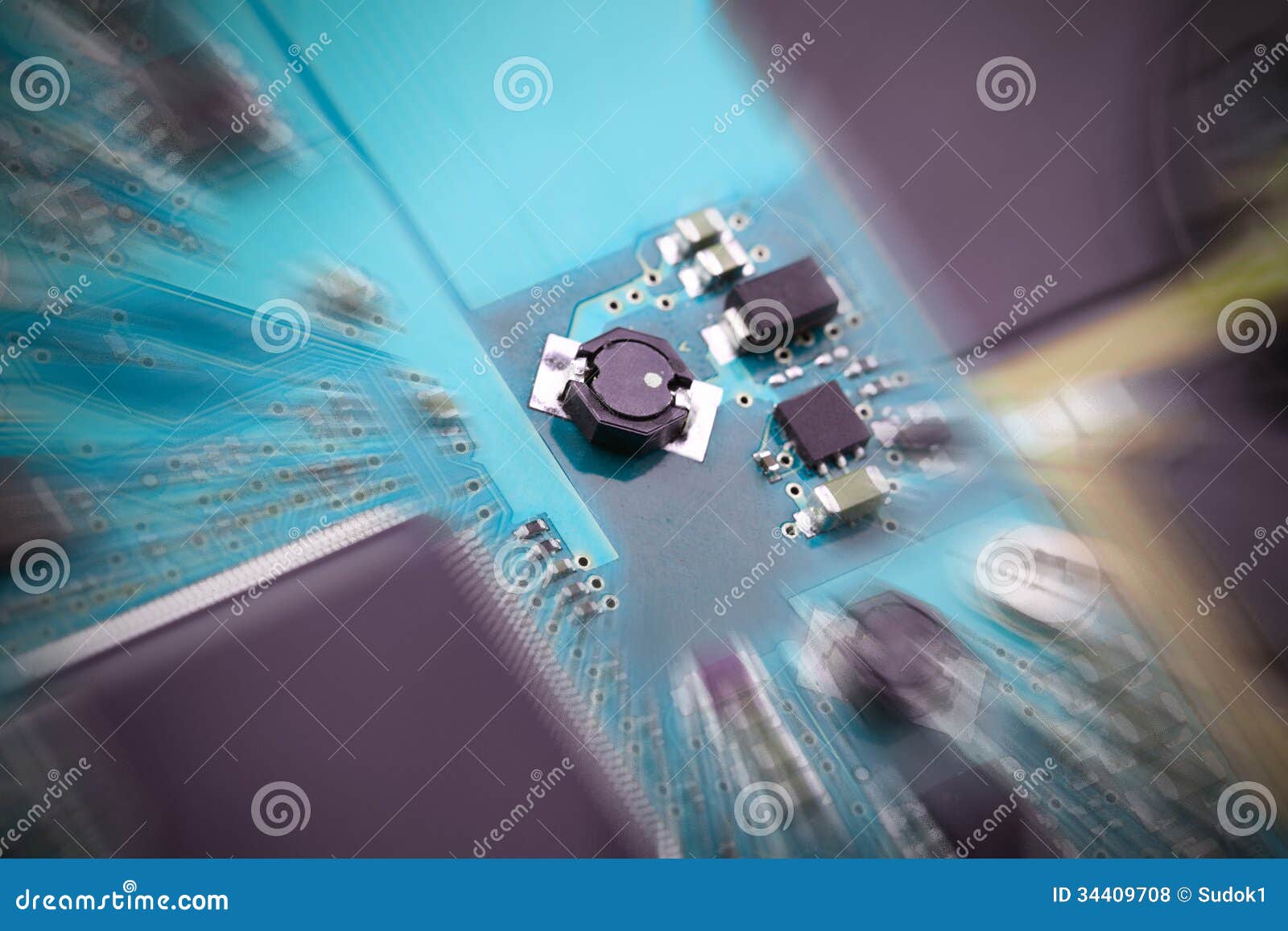 Computer chip stock photo. Image of frame, electrical - 34409708