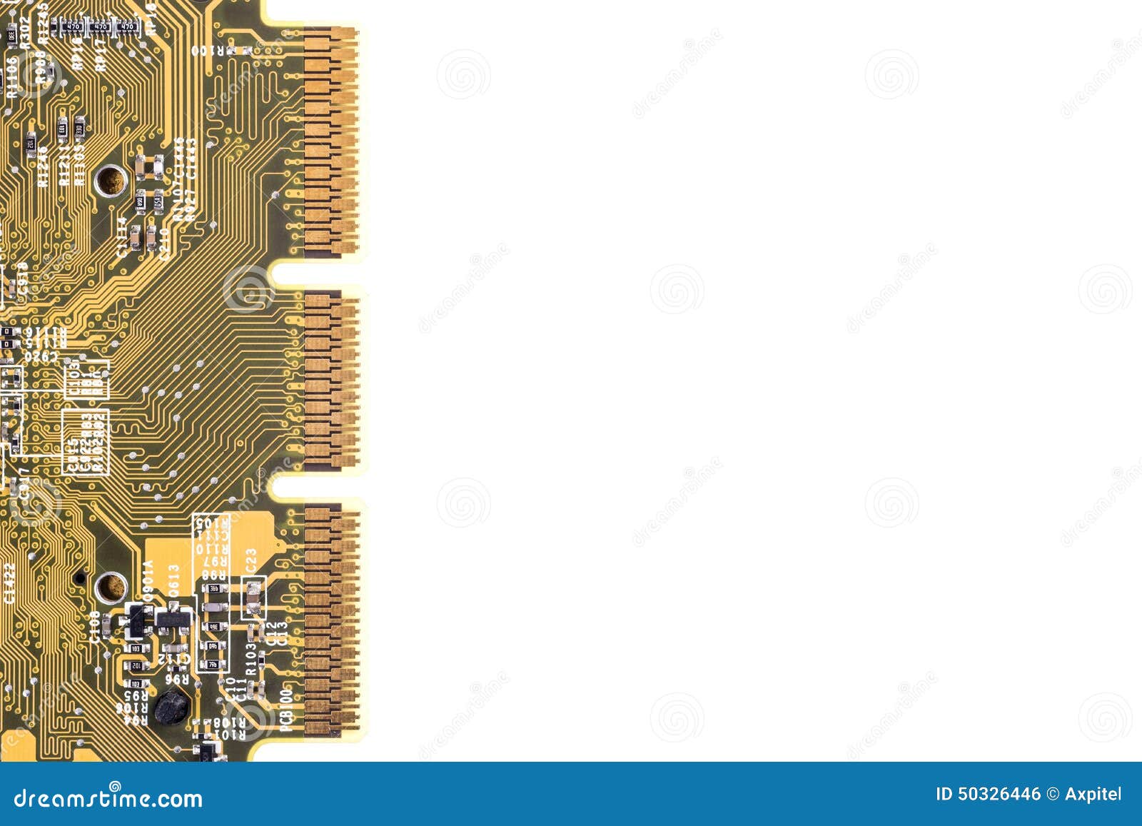 Computer chip isolated stock photo. Image of connection - 50326446