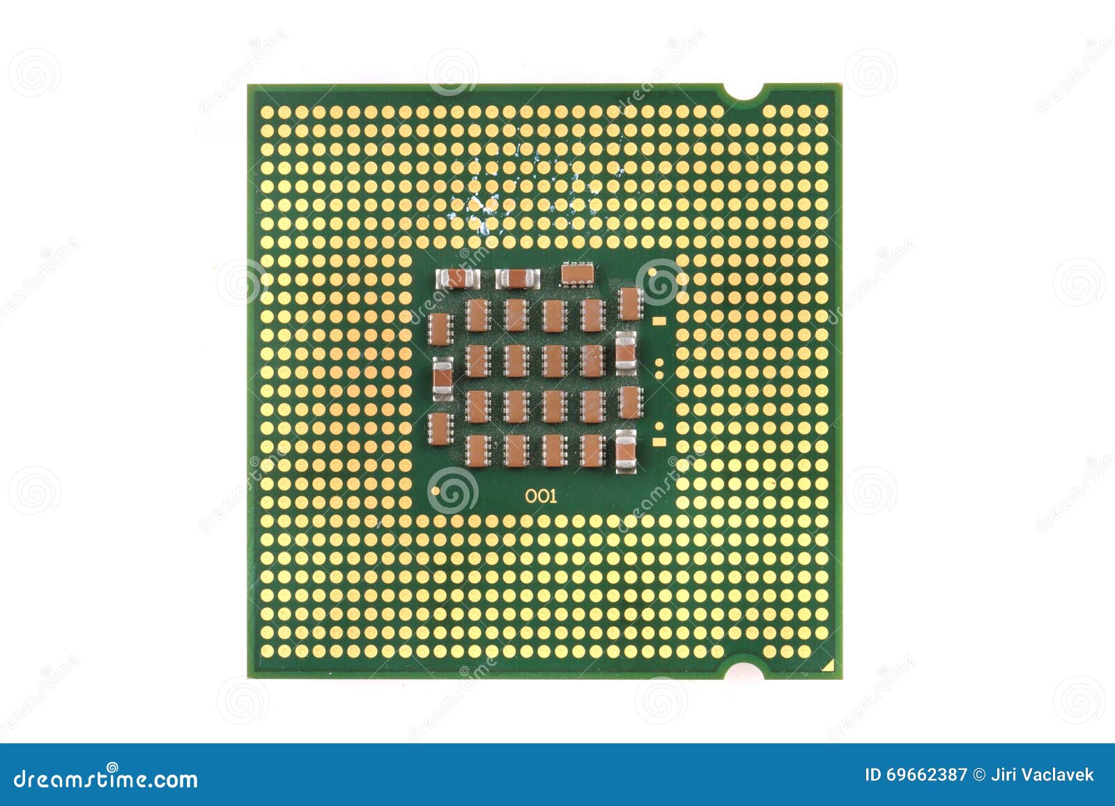 Computer chip isolated stock image. Image of hardware - 69662387