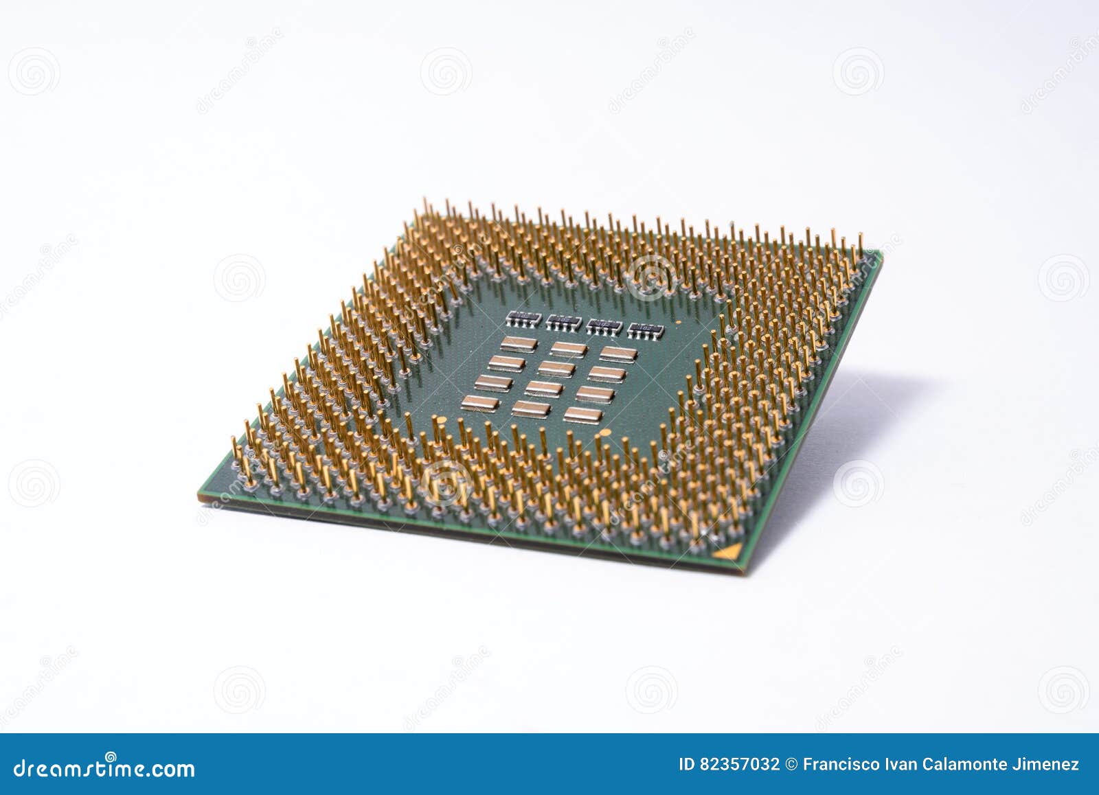 A computer chip stock photo. Image of tech, silicon, microchip - 82357032