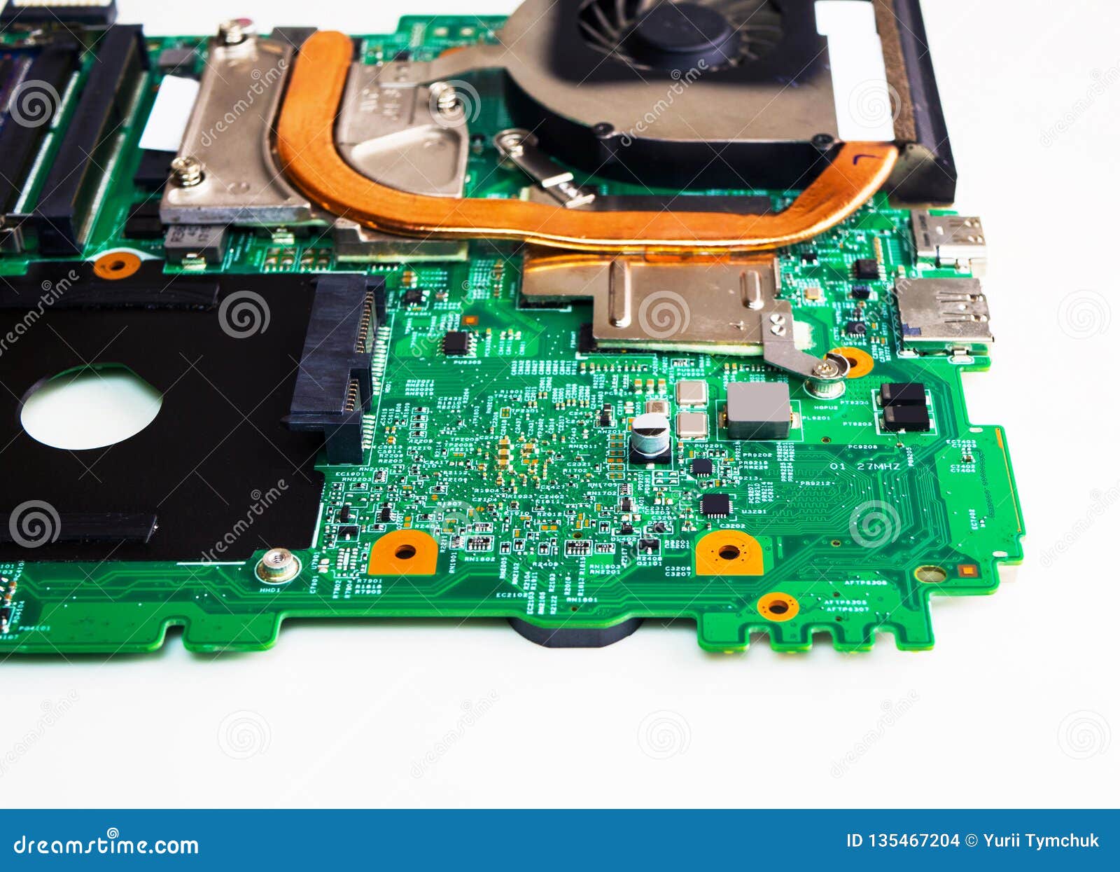 Computer Chip Macro. Hi Tech Concept Stock Photo - Image of hardware ...