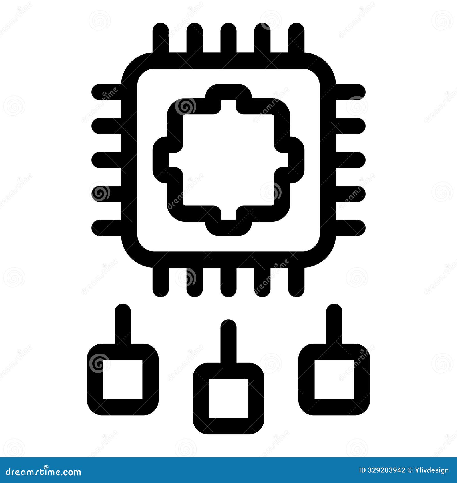 Computer Chip Managing Three Devices Using Artificial Intelligence ...