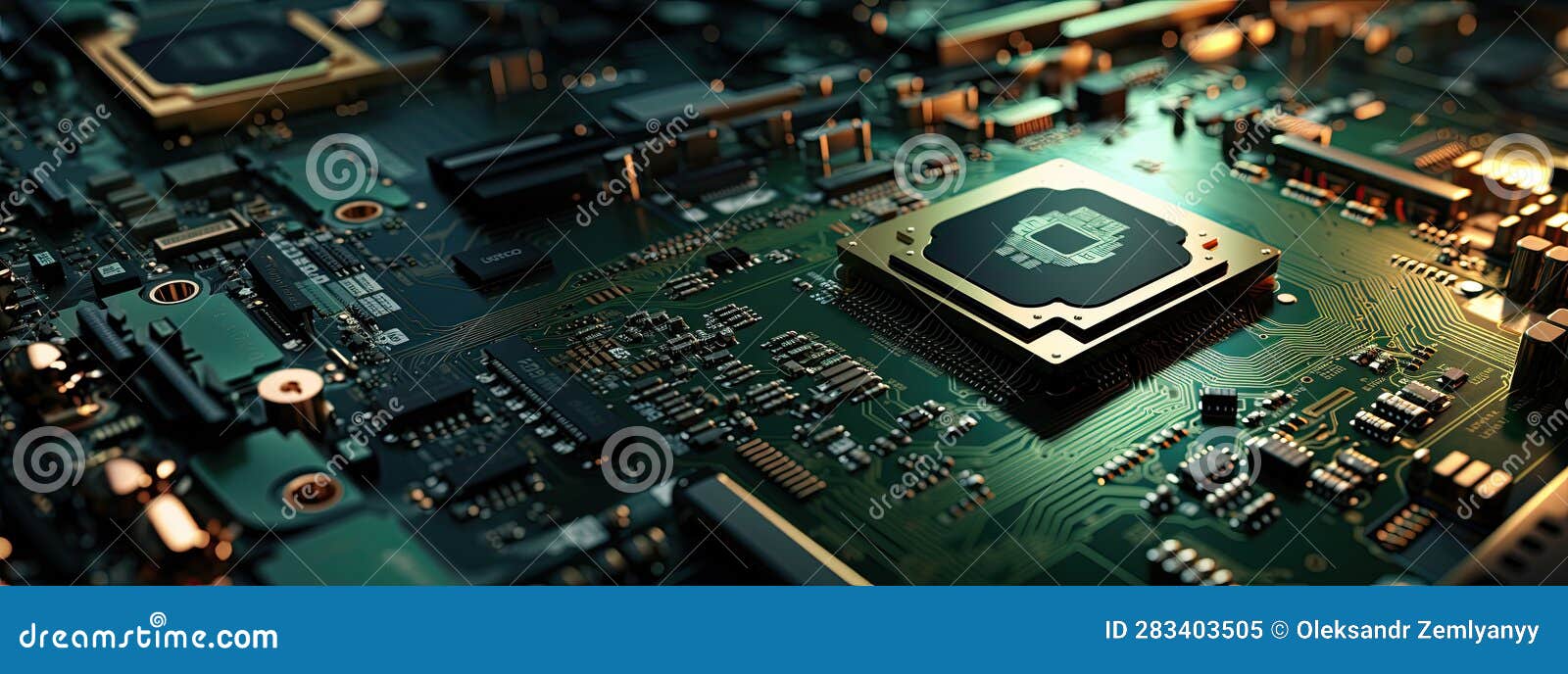 Supercomputer Motherboard