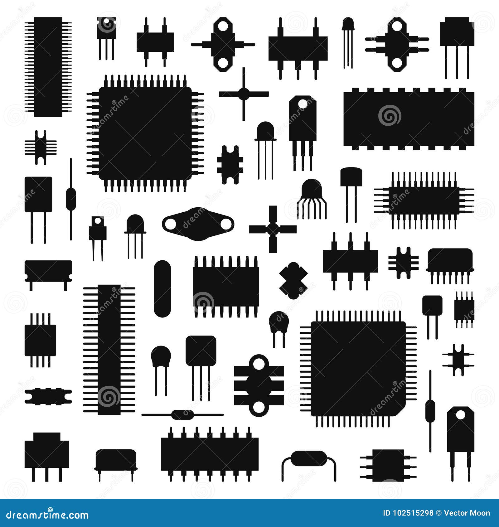 Computer Chip Technology Processor Circuit Motherboard Information ...