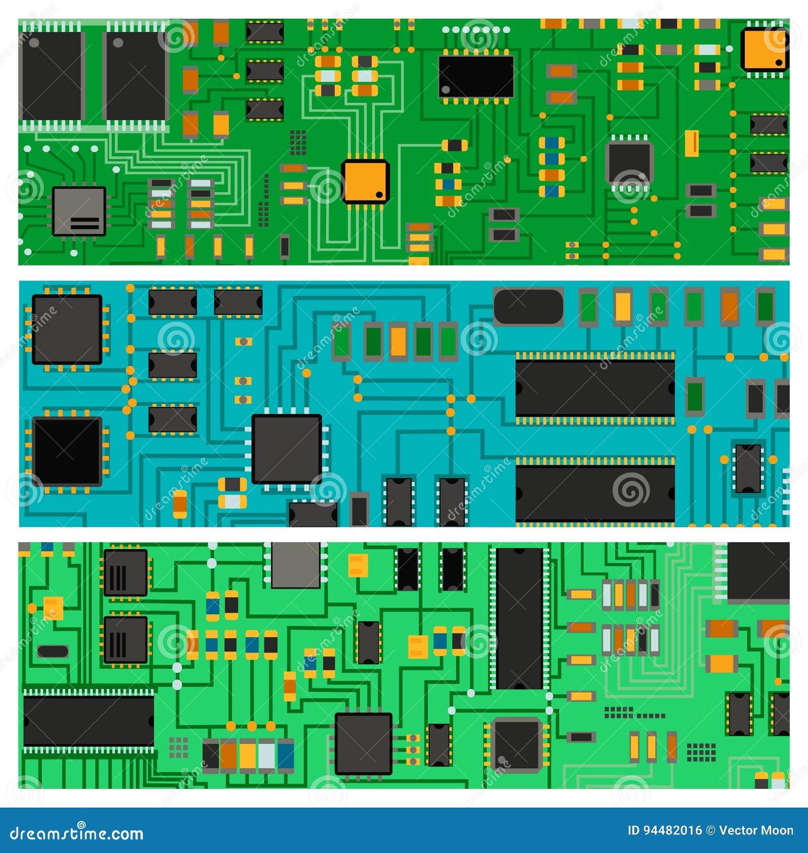 Computer Chip Technology Processor Circuit Motherboard Information ...