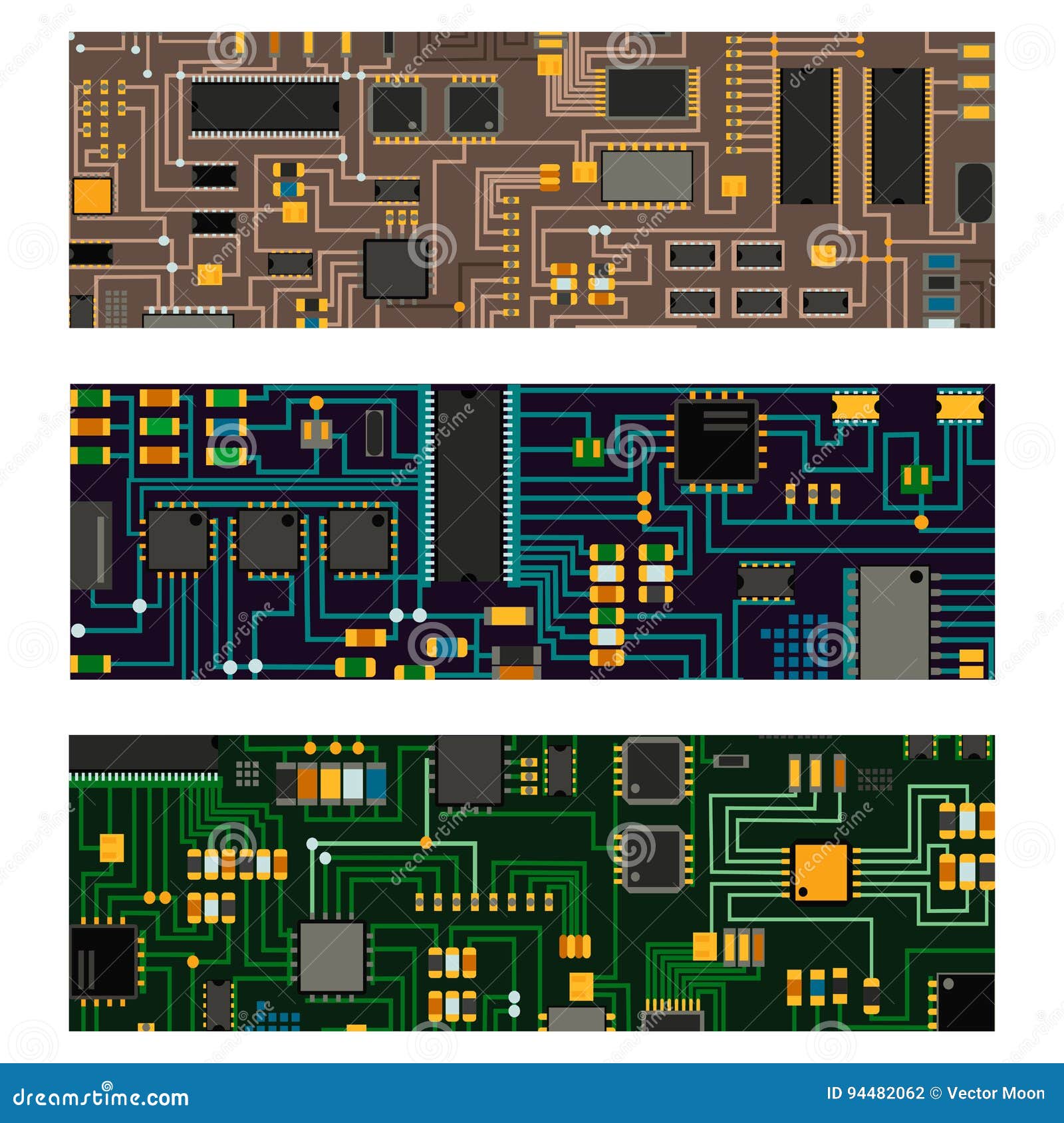 Computer Chip Technology Processor Circuit Motherboard Information ...