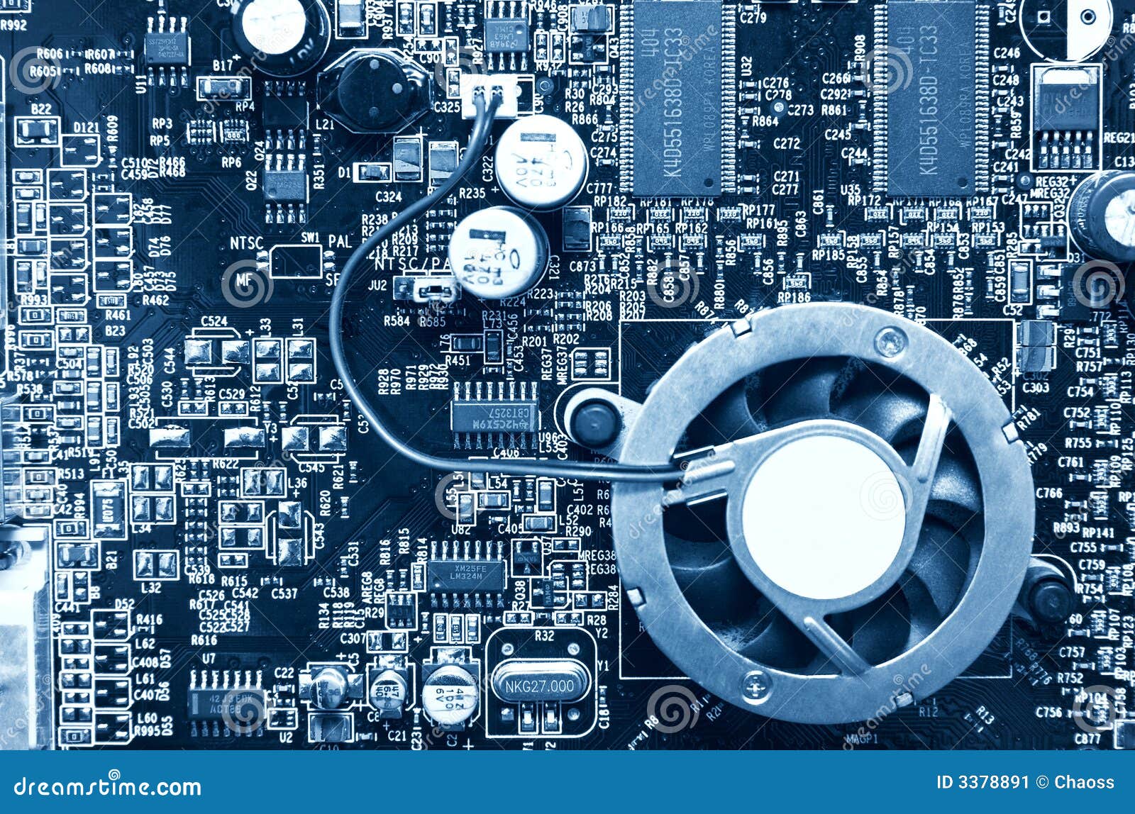 Computer chip top view stock image. Image of electronic - 3378891