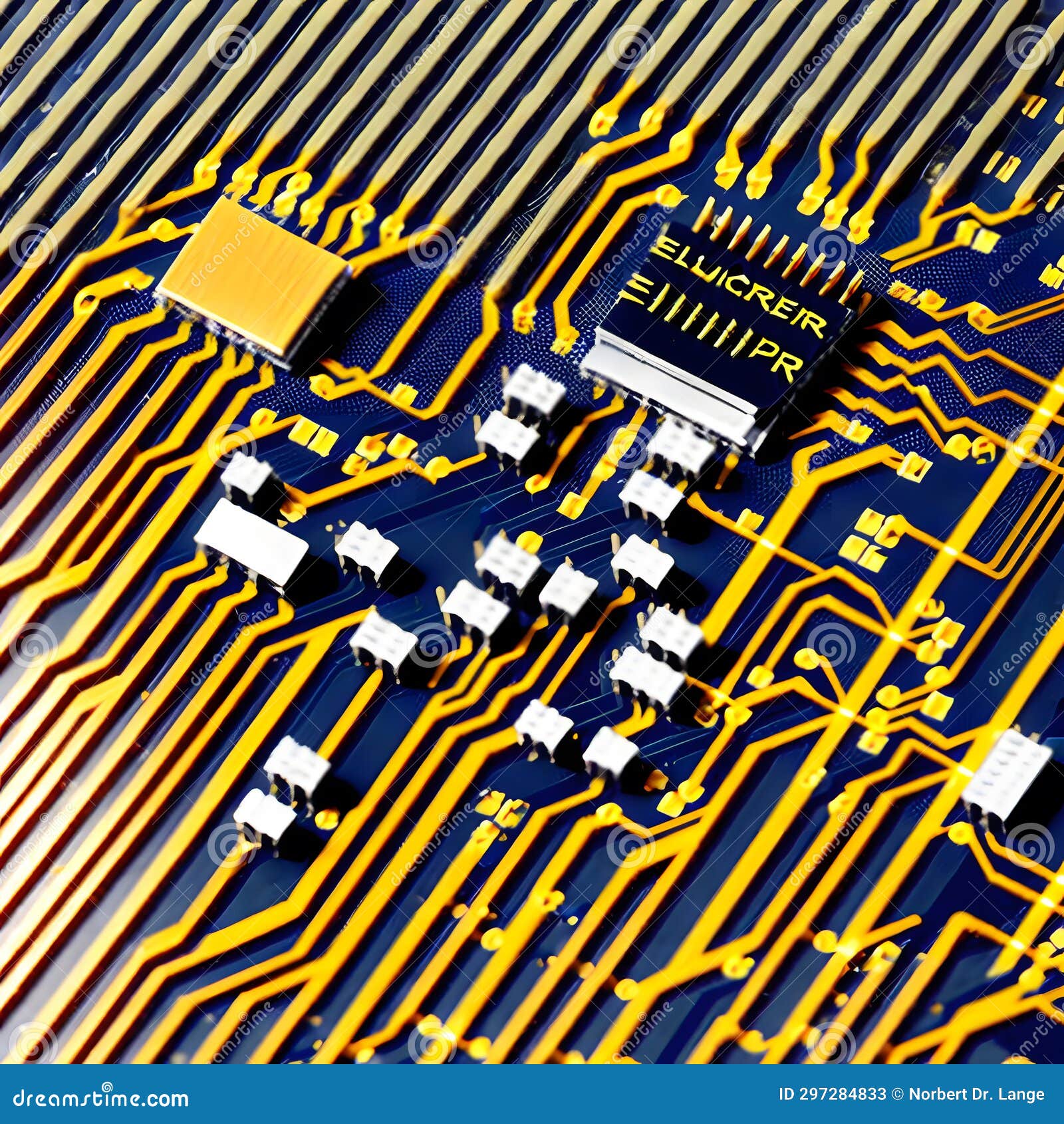 Computer Chips, AI-generatet Stock Image - Image of conductor, chips ...