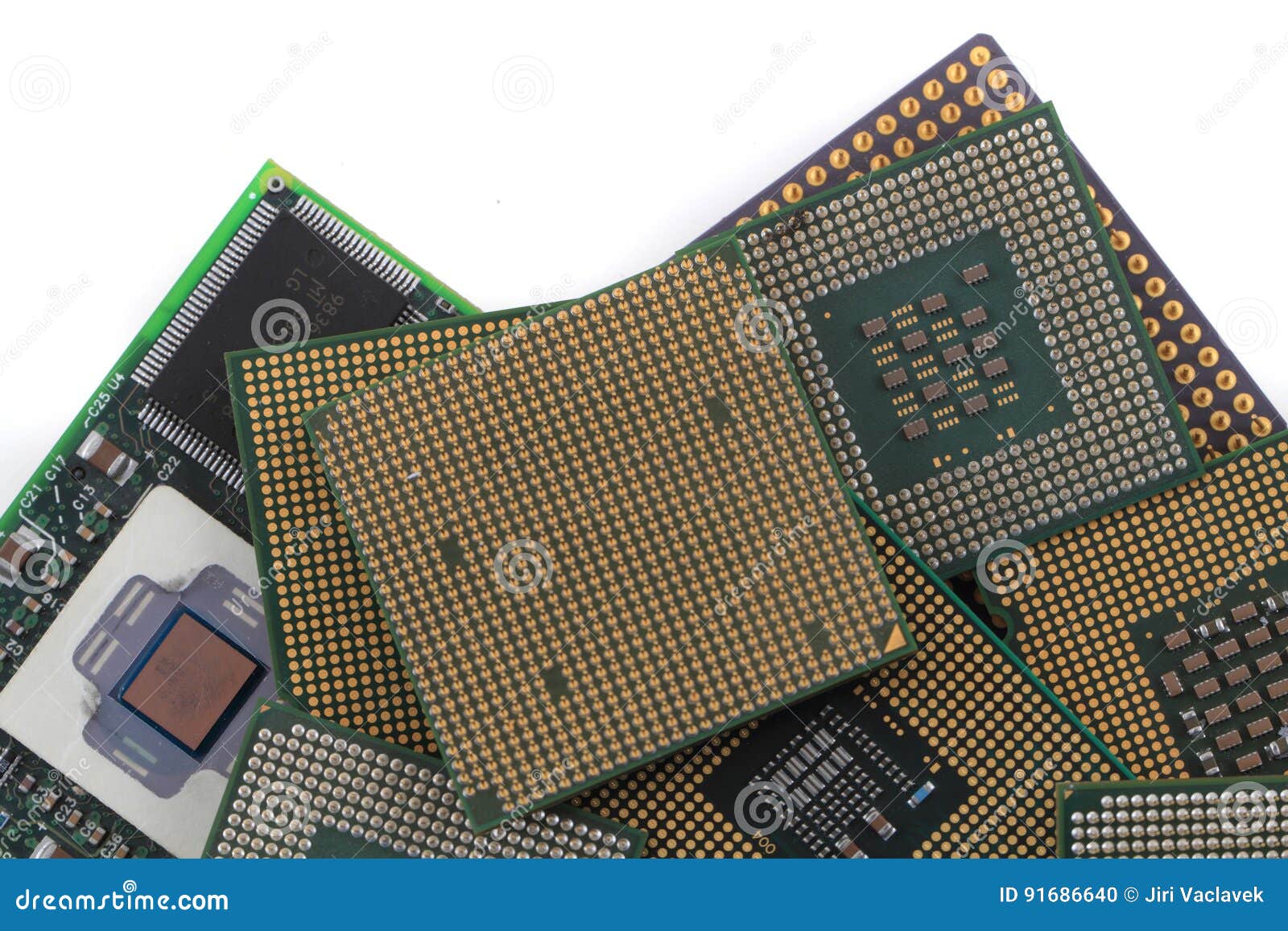 Computer chips texture stock photo. Image of semiconductor - 91686640