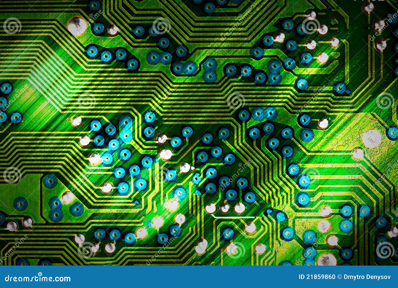 Computer circuit stock illustration. Illustration of micro - 21859860