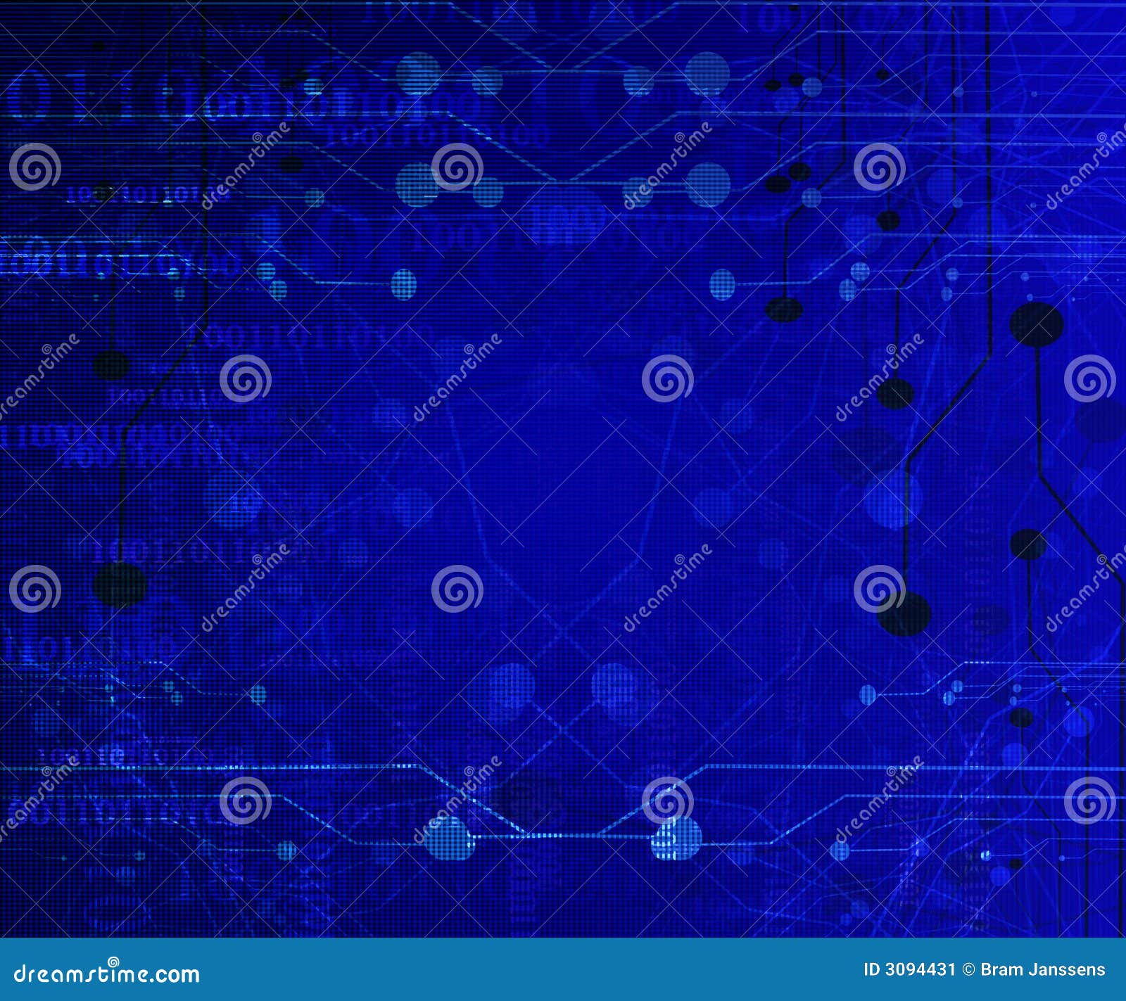 Computer circuit stock illustration. Illustration of engineering - 3094431