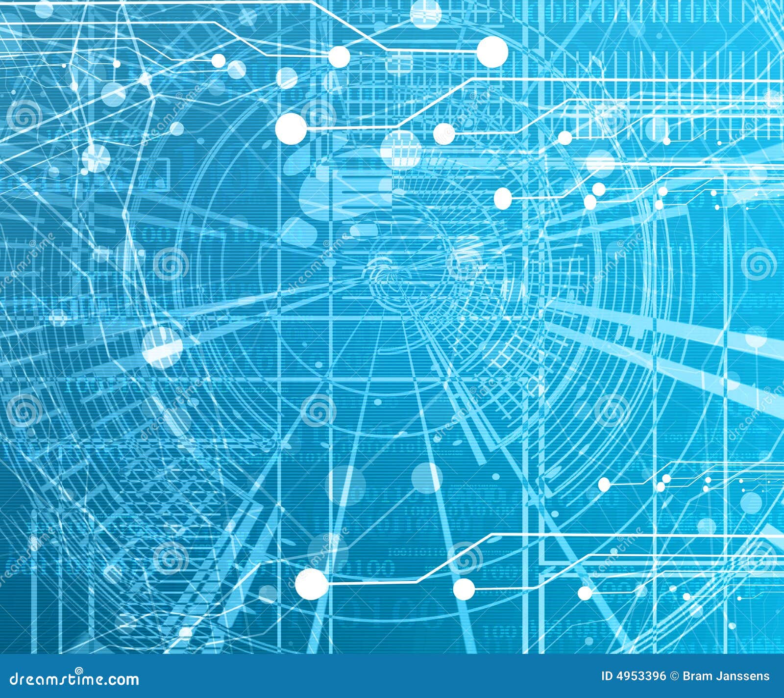 Computer circuit stock illustration. Illustration of design - 4953396