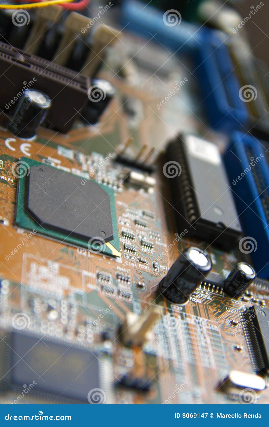 Computer Circuit Royalty-Free Stock Photography | CartoonDealer.com ...