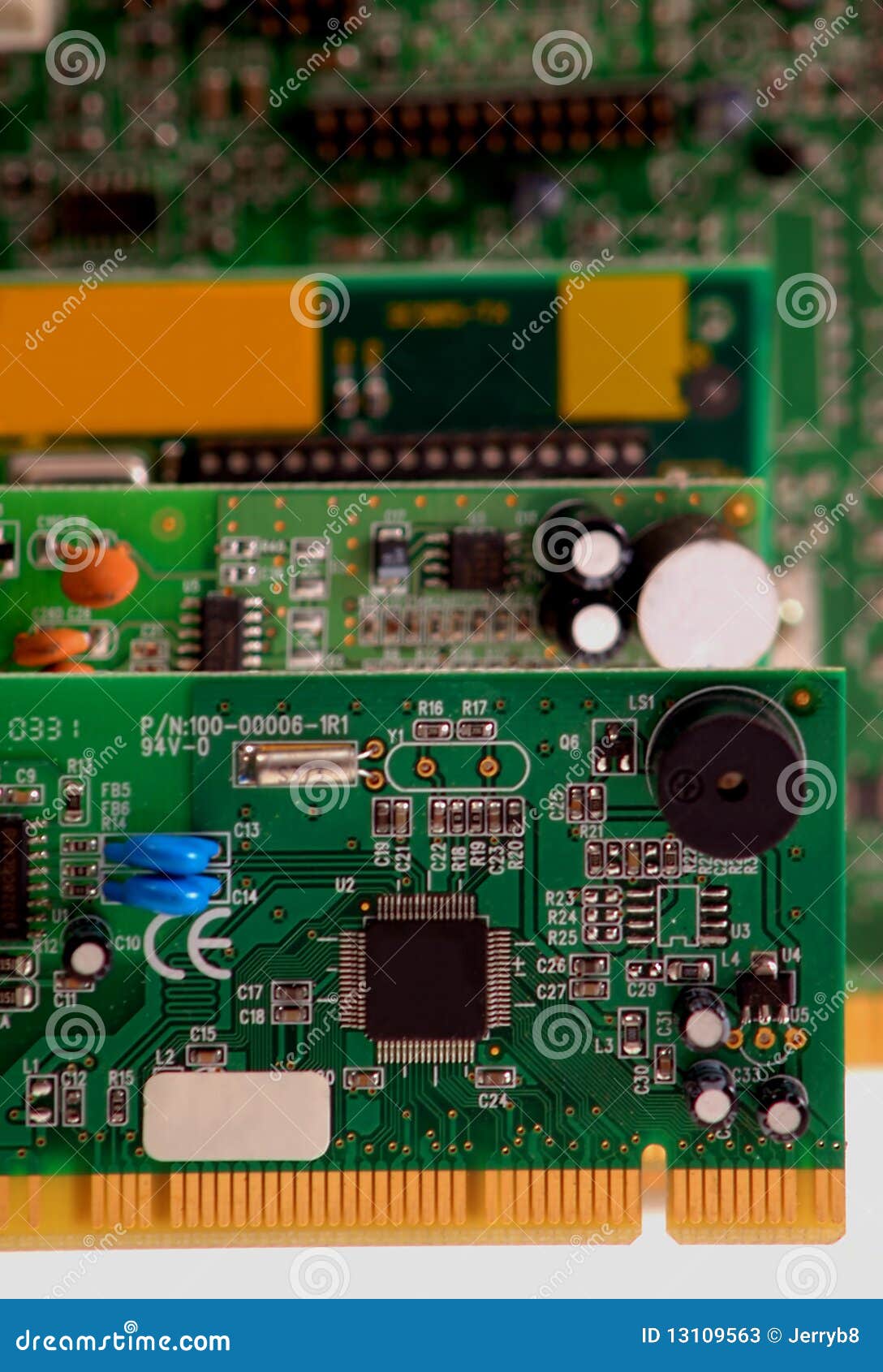 Computer circuit board stock image. Image of parts, modern - 13109563