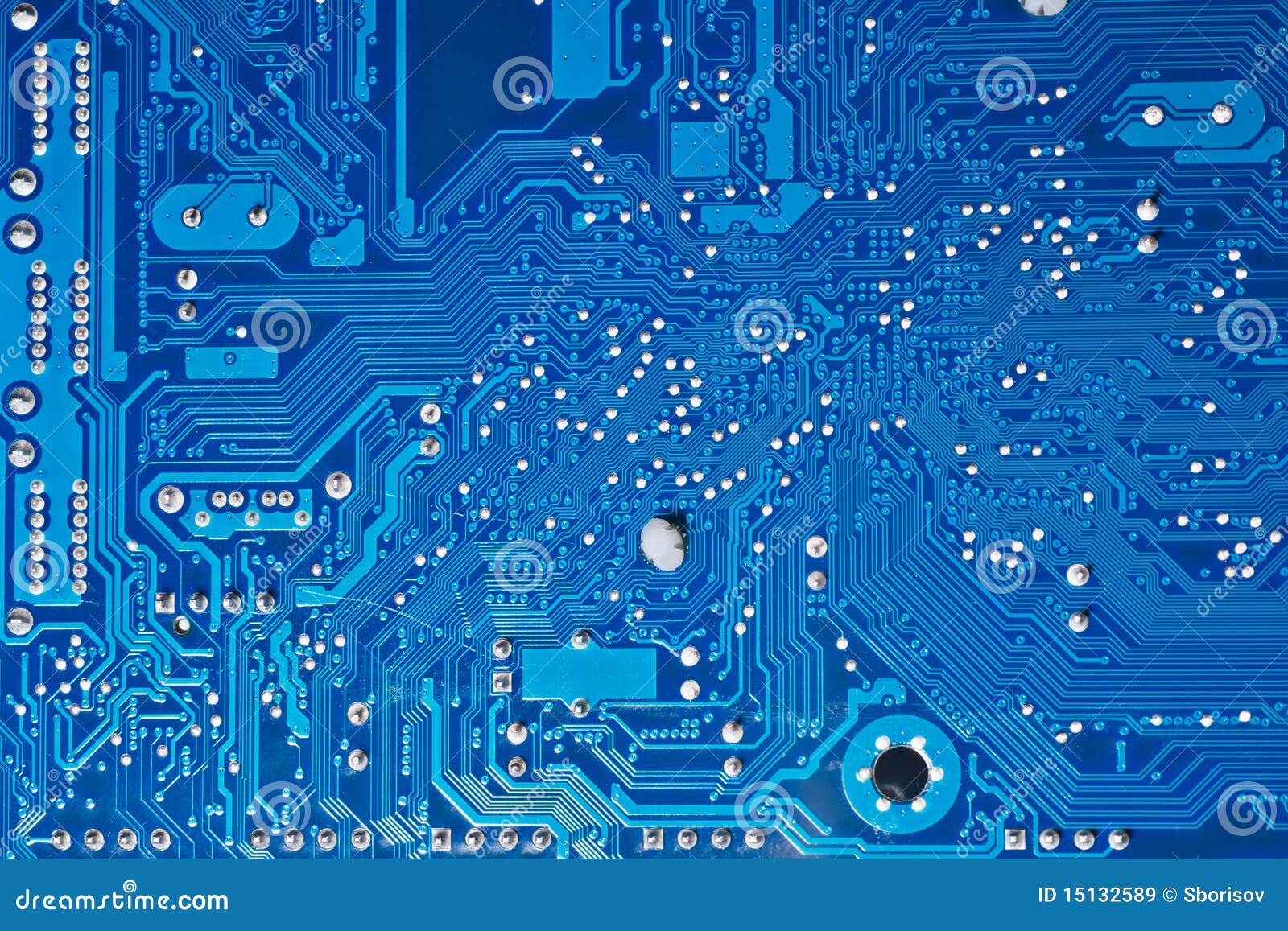 Computer circuit board stock image. Image of macro, geometric - 15132589