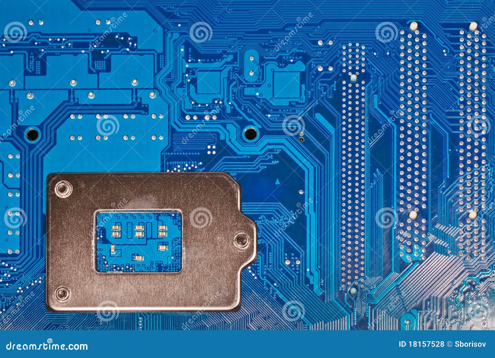 Computer circuit board stock photo. Image of component - 18157528