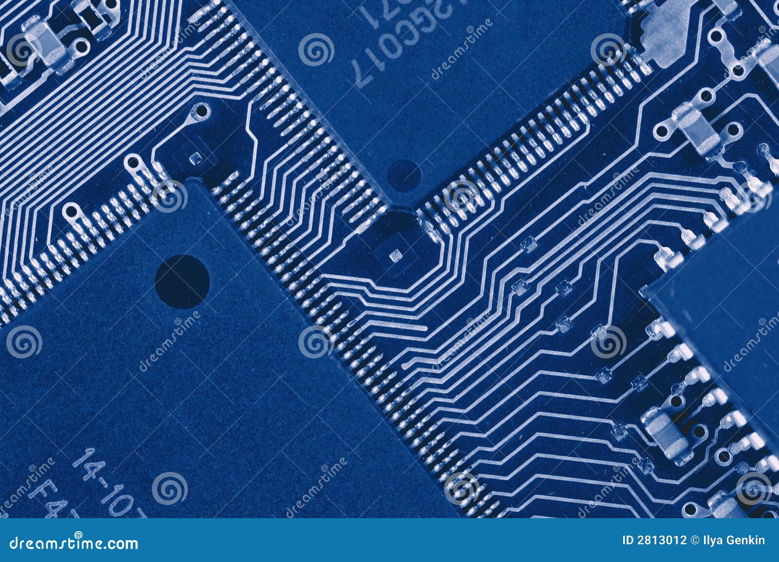 Computer Circuit Board stock photo. Image of micro, connection - 2813012