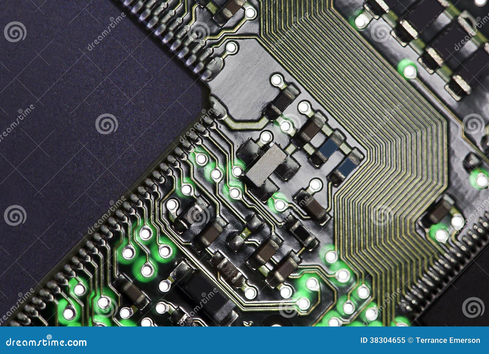 Computer Circuit Board stock image. Image of engineering - 38304655