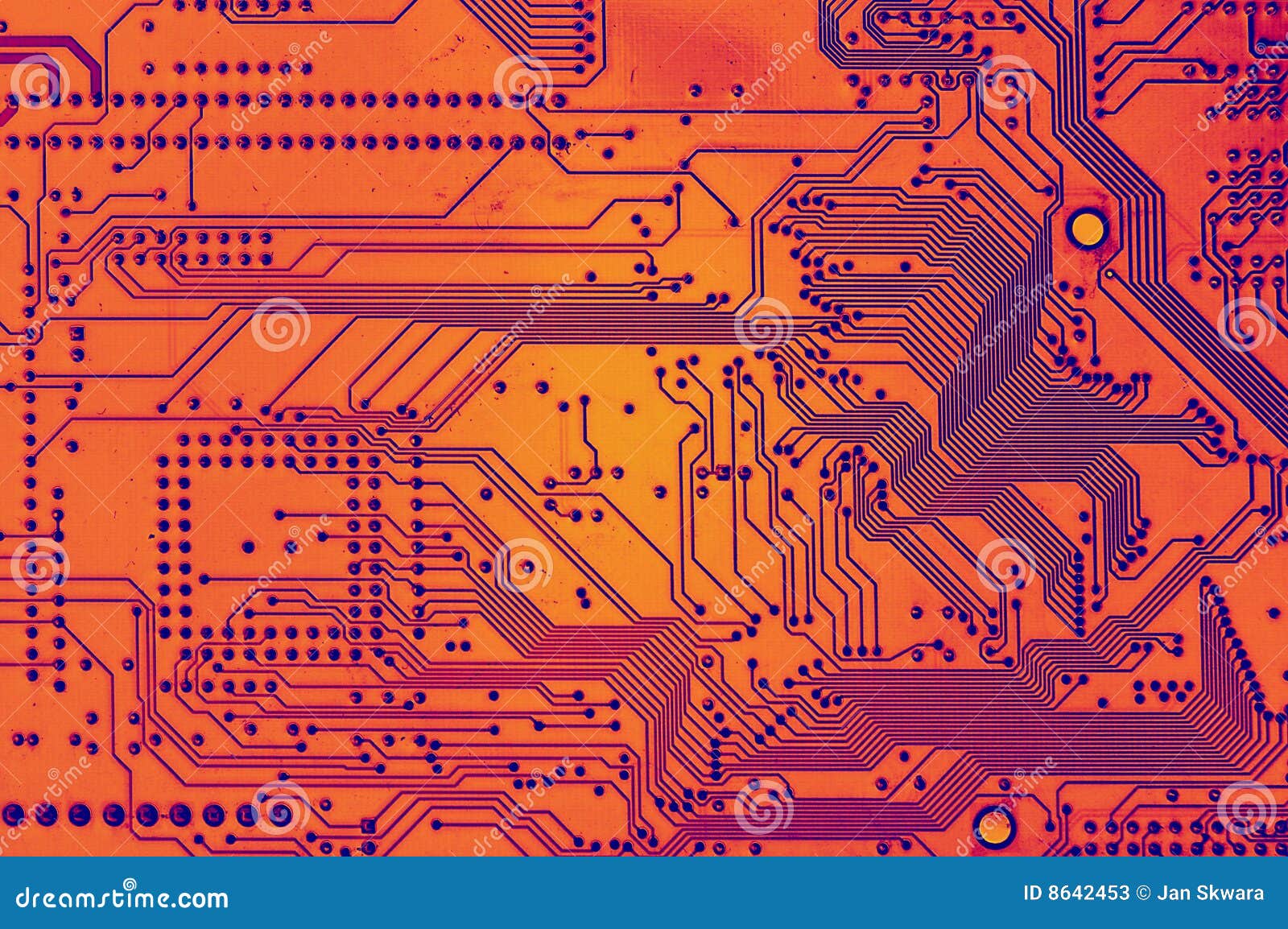 Computer Circuit Board stock image. Image of macro, data - 8642453