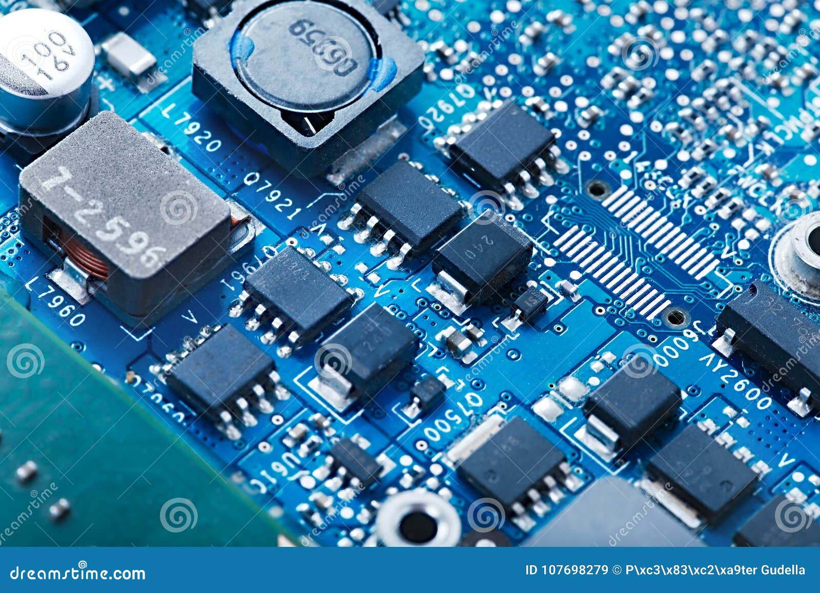 Computer Circuit Board stock image. Image of component - 107698279
