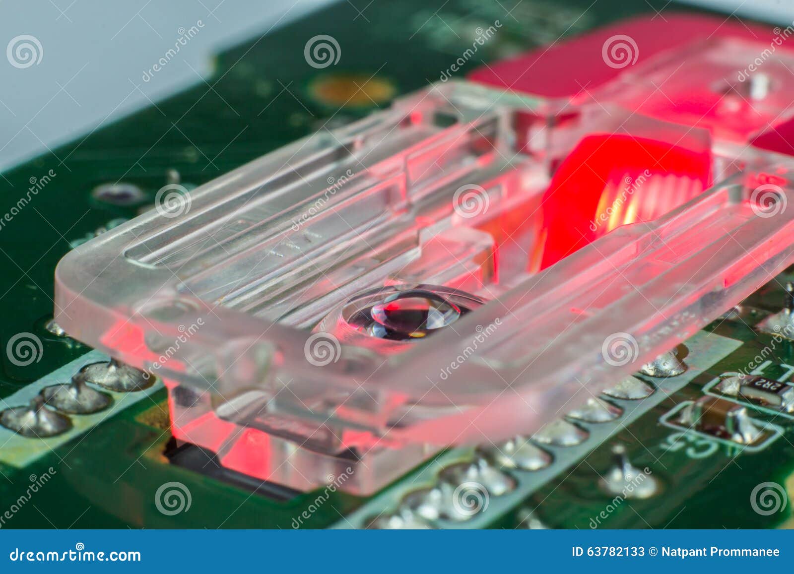 Computer Circuit Board Components Stock Image - Image of integrated ...