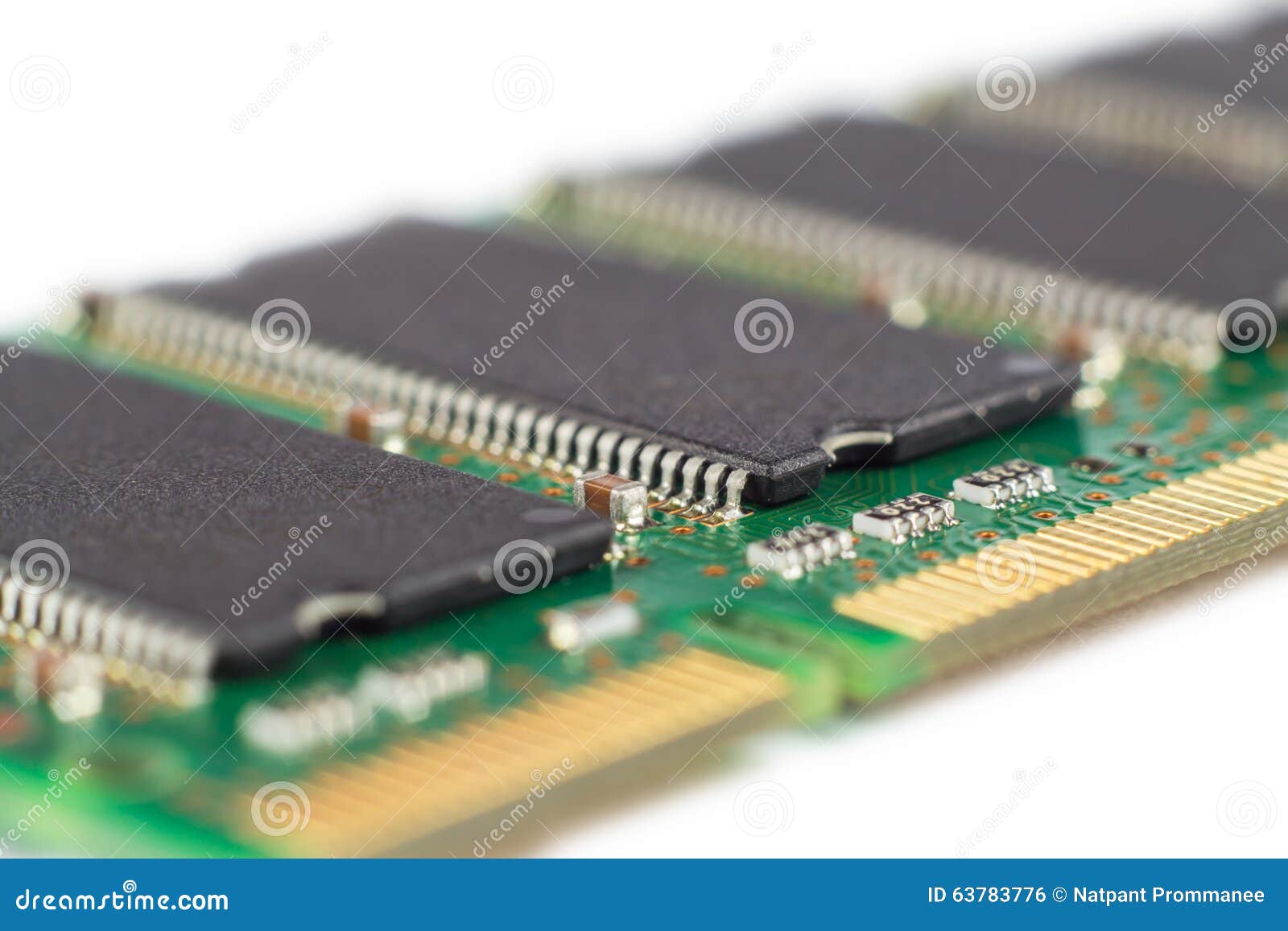 Computer Circuit Board Components Stock Photo - Image of microchip ...