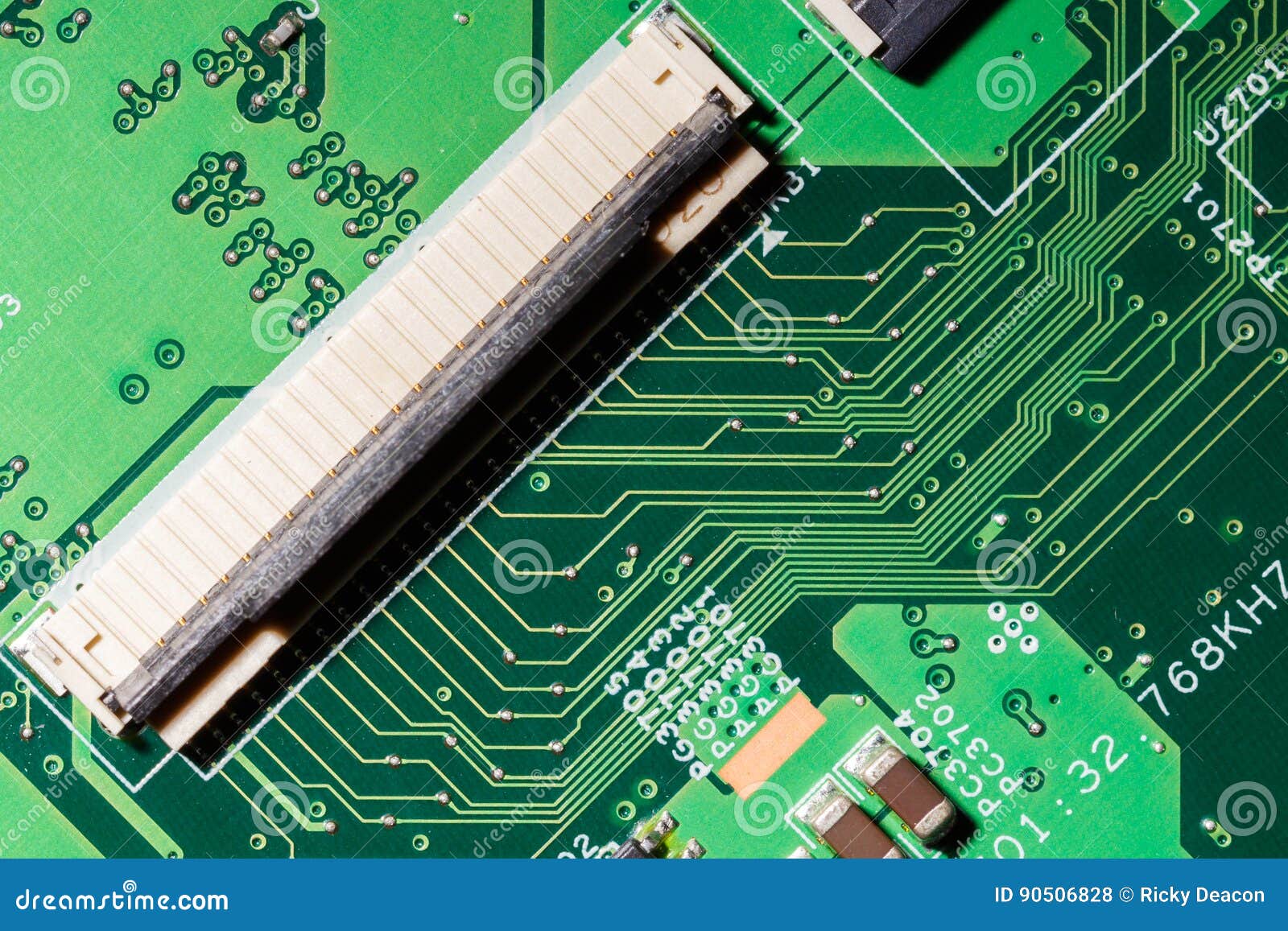 Computer Circuit Board stock photo. Image of disk, technologies - 90506828