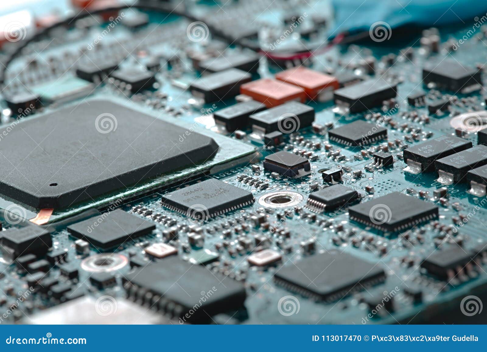 Computer Circuit Board stock photo. Image of controller - 113017470