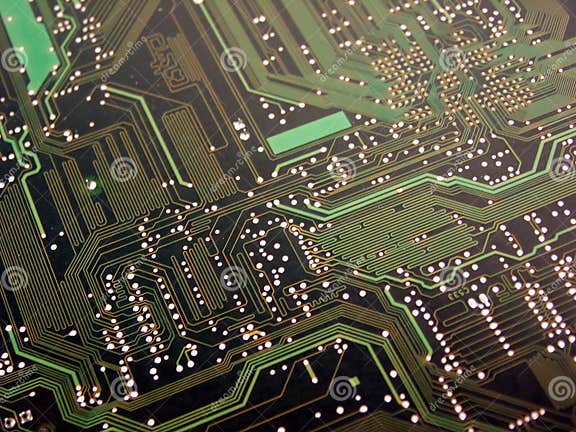 Computer Circuit Board Green Stock Image - Image of patterns, board: 394777