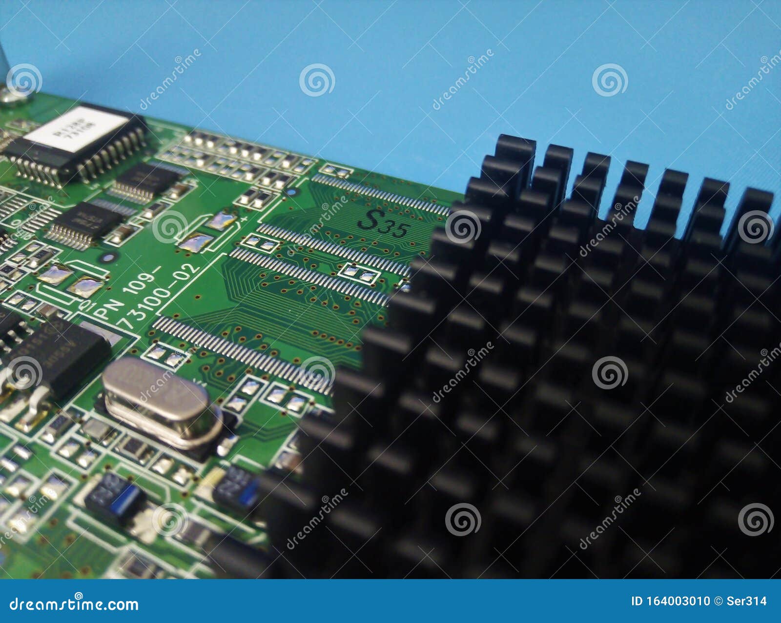 Computer circuit board stock photo. Image of devices - 164003010