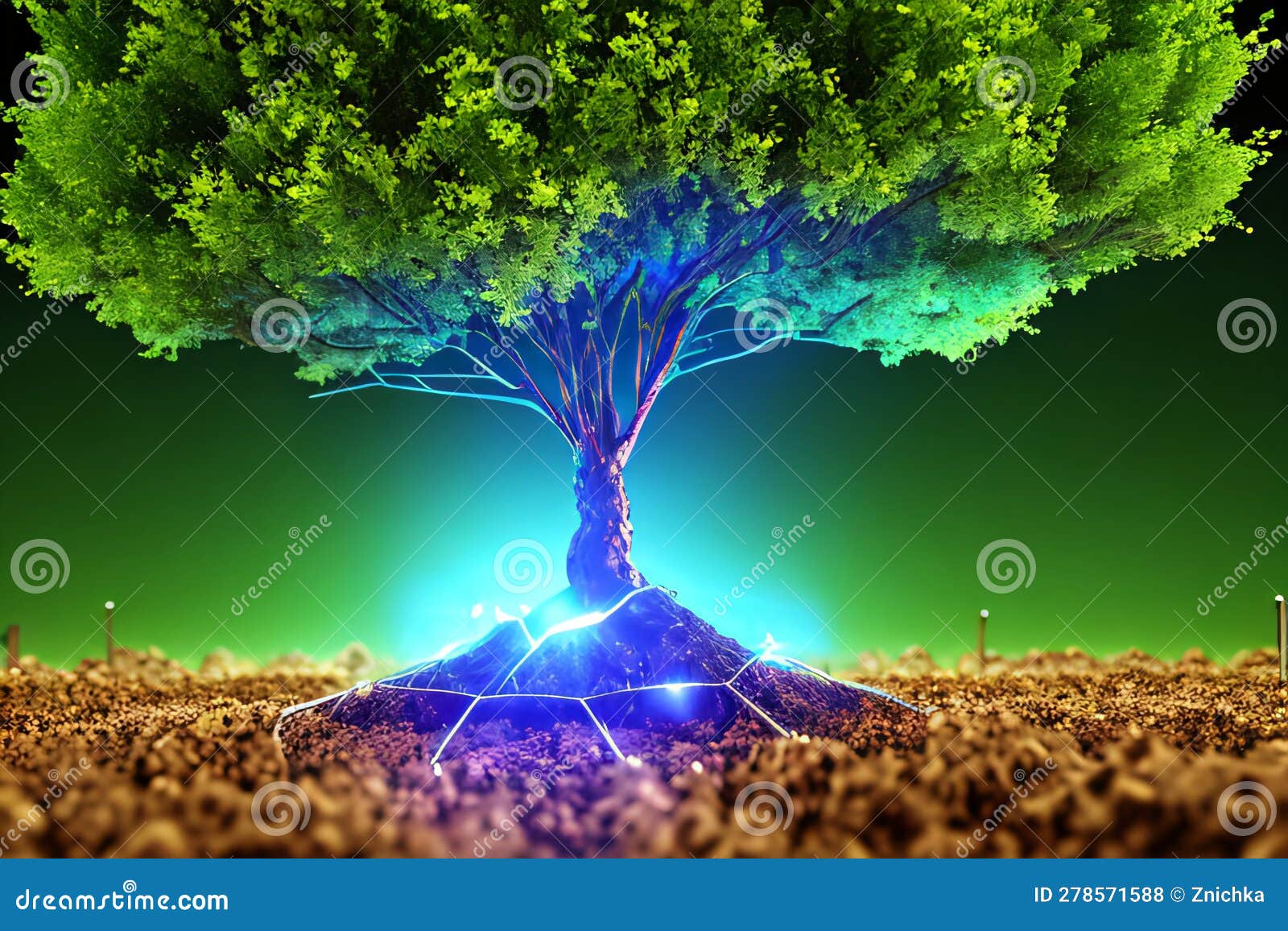Computer Circuit Board and Tree Unite in an Amazing Combination of ...