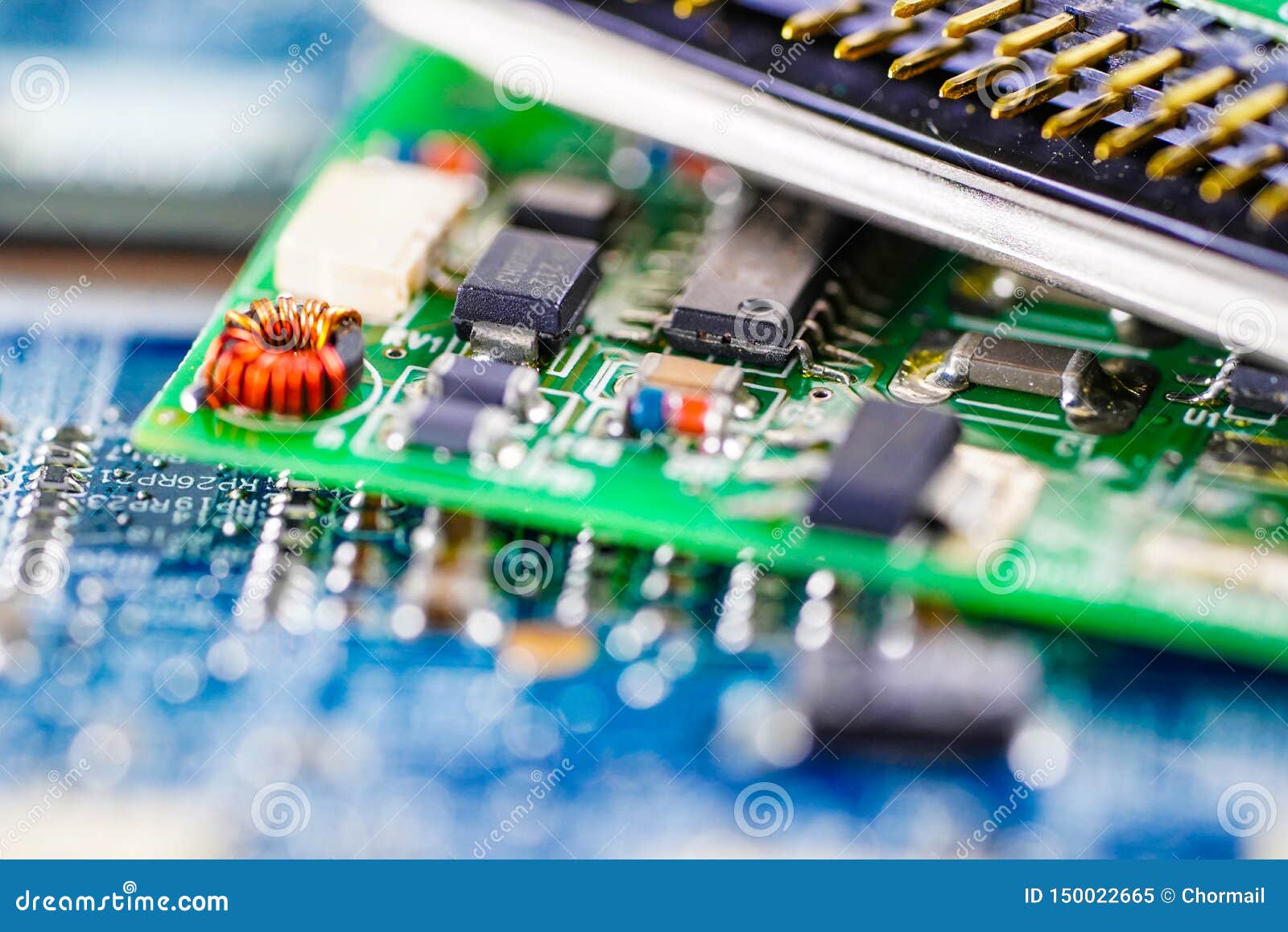 Computer Circuit Cpu Chip Mainboard Core Processor Electronics Device ...