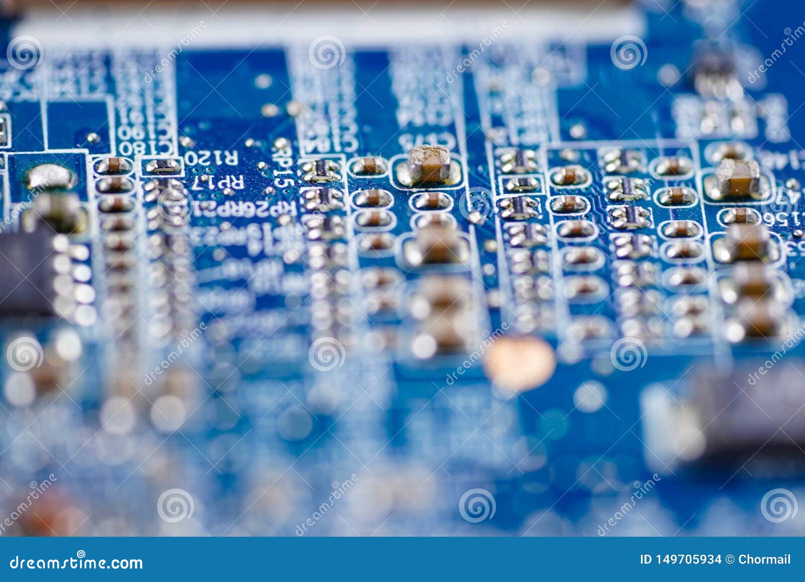 Computer Circuit Cpu Chip Mainboard Core Processor Electronics Device ...