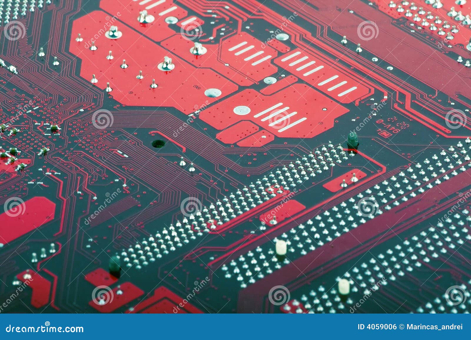 Computer Circuit Motherboard Stock Photo - Image of graphic ...