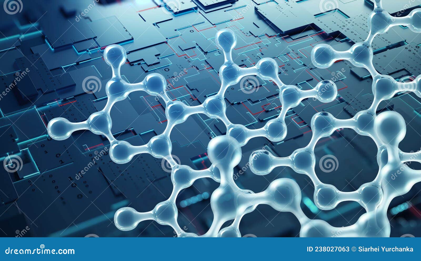 Nano Computer Chip Technology Stock Illustration | CartoonDealer.com ...