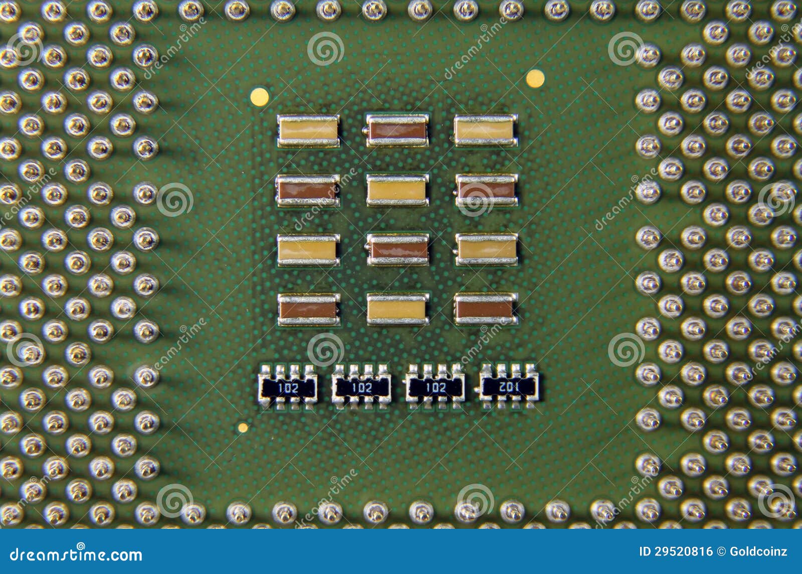 Computer Circuit Processor stock photo. Image of mother - 29520816