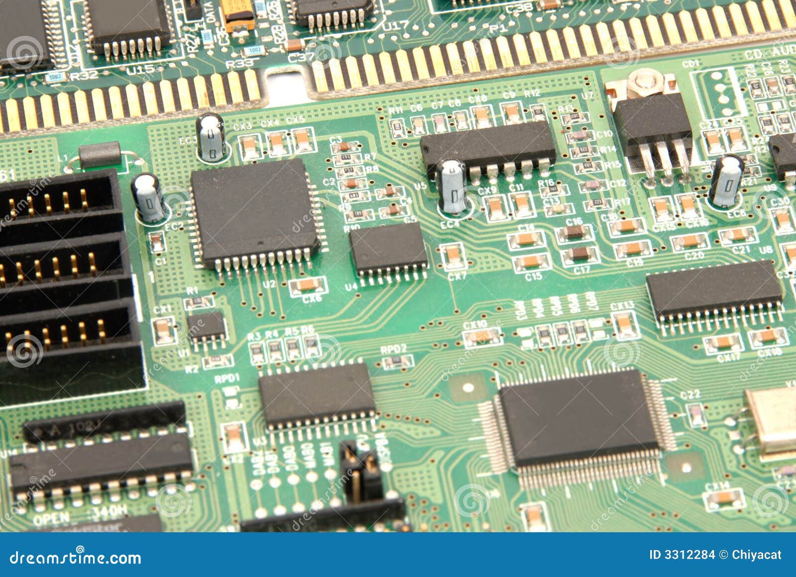 Computer Circuitry Stock Images - Image: 3312284