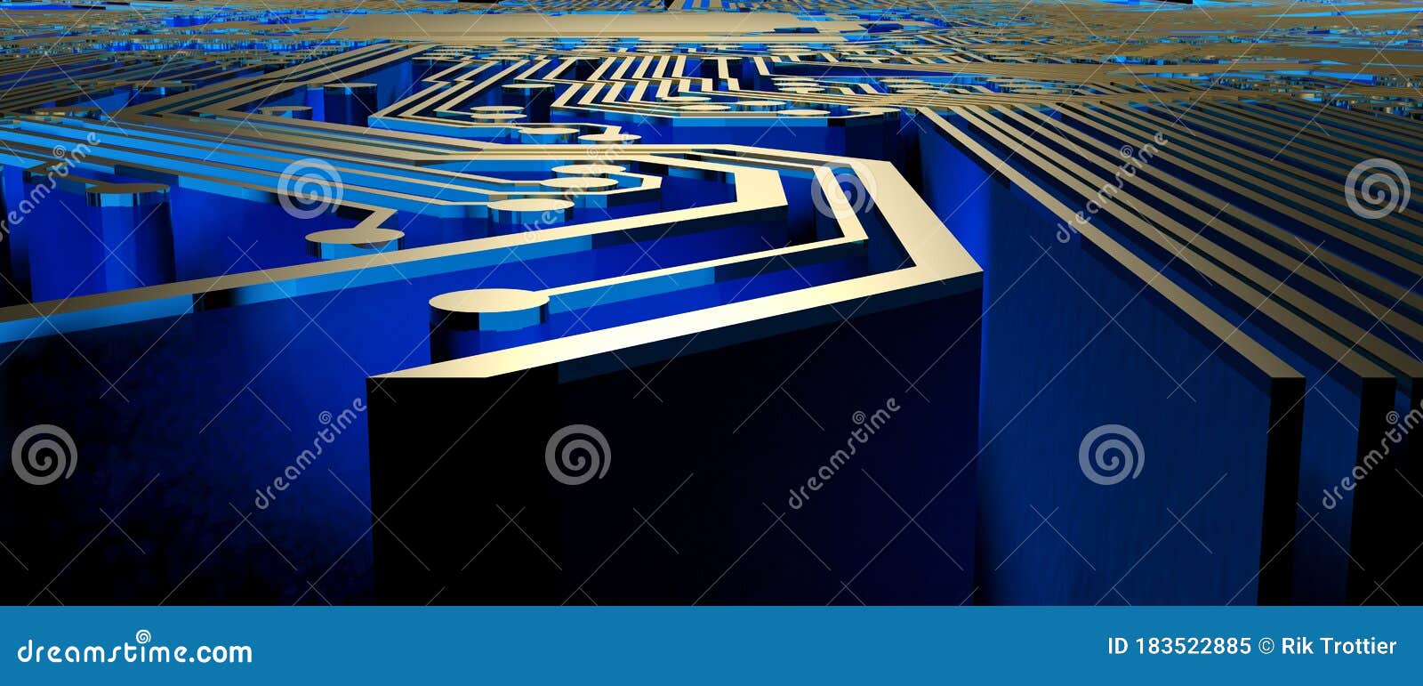 Computer circuits abstract stock illustration. Illustration of texture ...