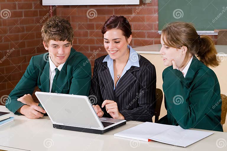 Computer class stock photo. Image of closeup, education - 9718932