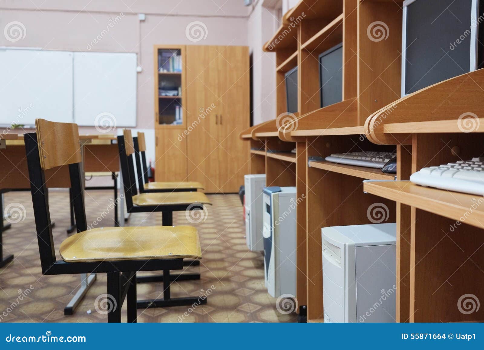 Computer class stock photo. Image of display, class, room - 55871664