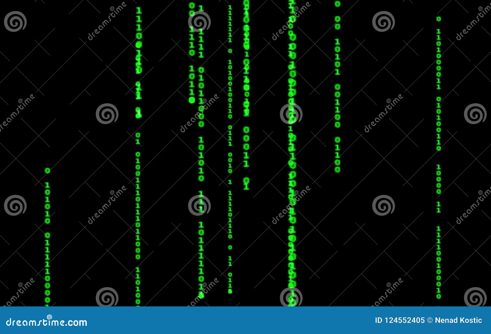 Computer Code Falling Matrix Style. Stock Video - Video of coding ...