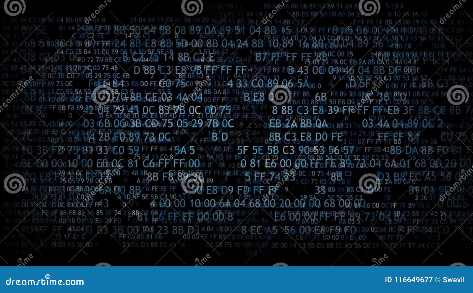 Computer Code, Hacker, Wires. Unknown Code 70. Stock Video - Video of ...