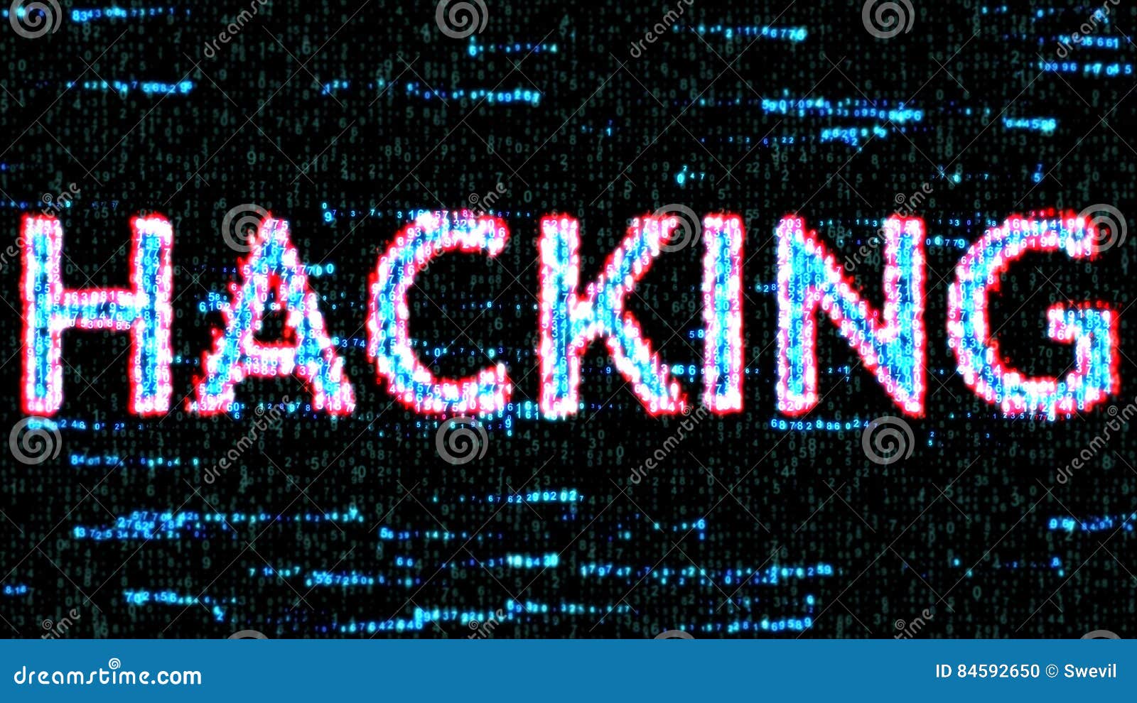 Computer Code. Hacking Confidential Information. Safety Concept Stock ...