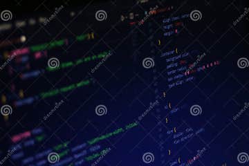 Computer Code Programming Language Coding Close High Resolution Photo ...