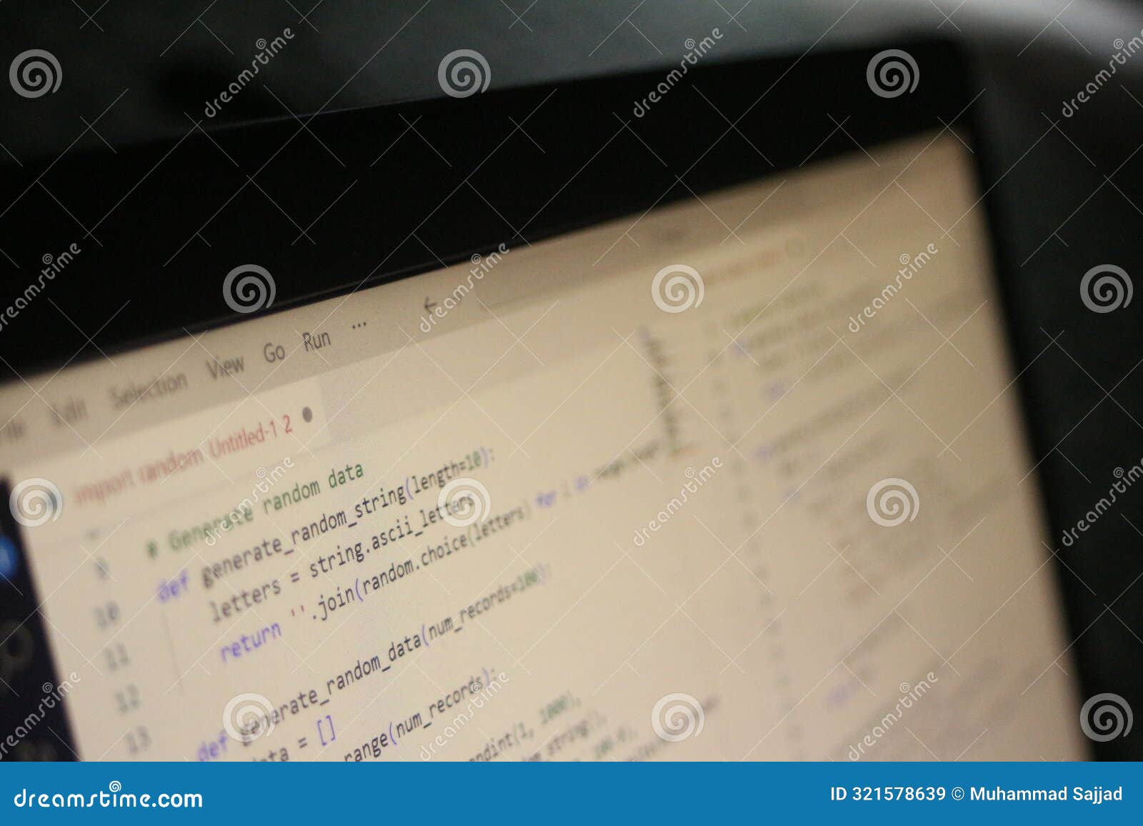 Computer Code Programming Language Coding Close High Resolution Photo