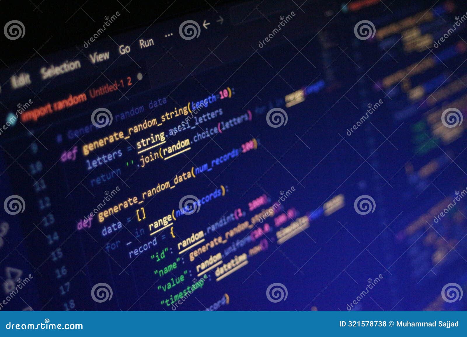 Computer Code Programming Language Coding Close High Resolution Photo ...