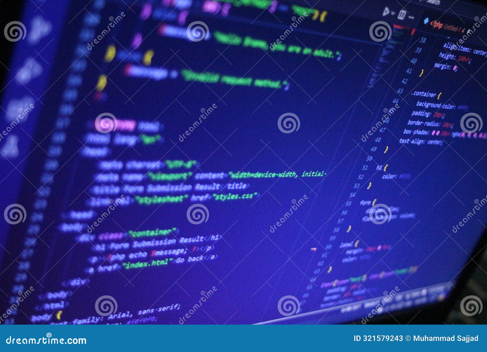 Computer Code Programming Language Coding Close High Resolution Photo ...