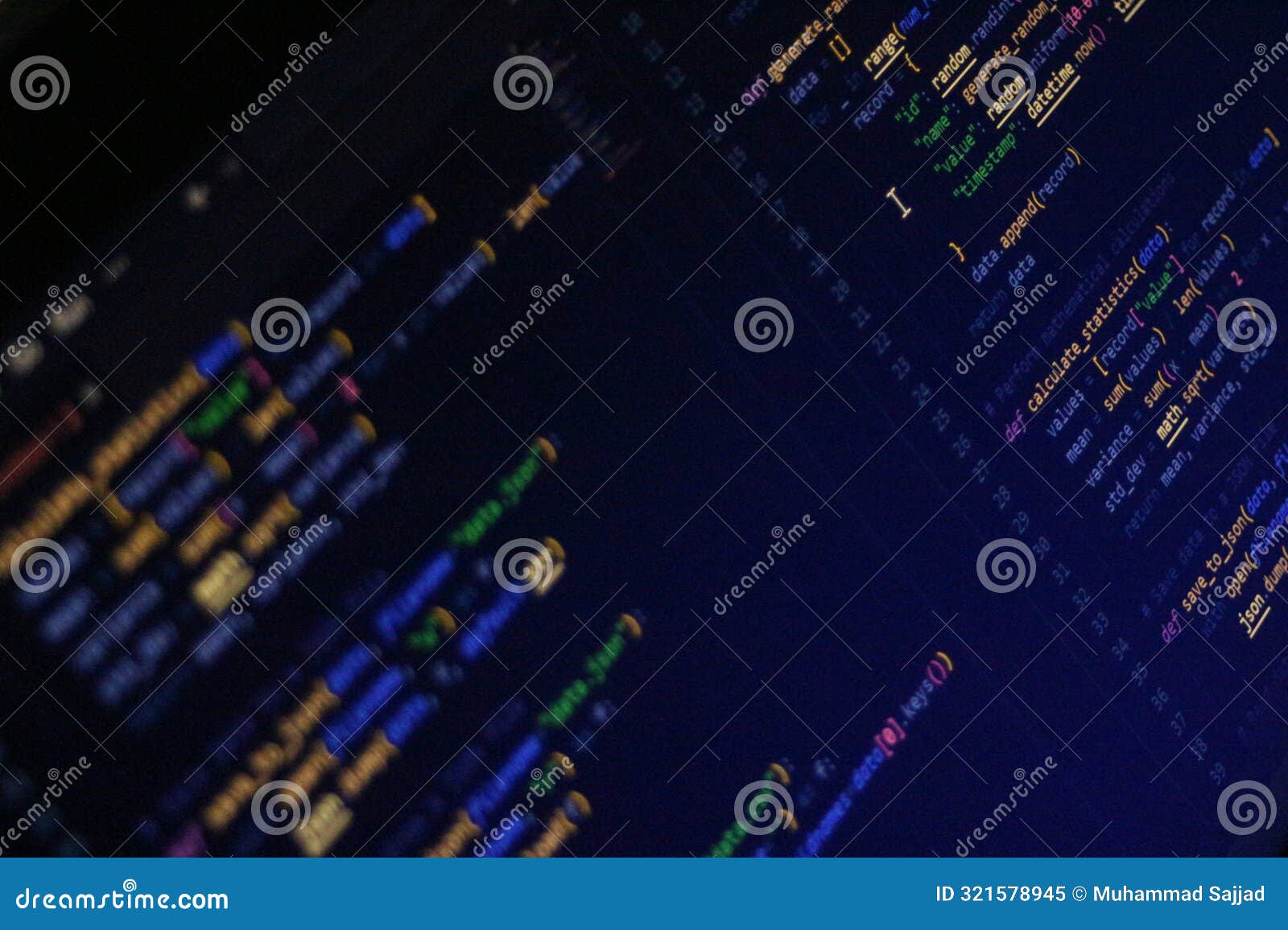 Computer Code Programming Language Coding Close High Resolution Photo ...